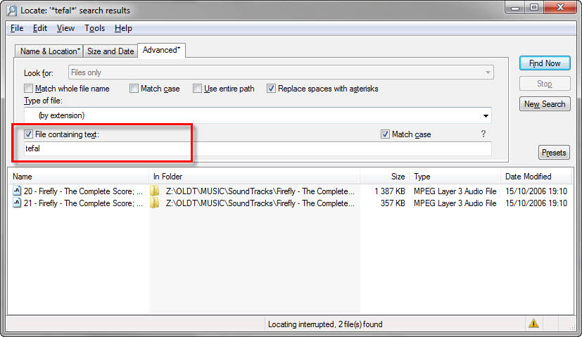 Locate32 : mon outil de recherche de fichier préféré pour windows | 65BITS